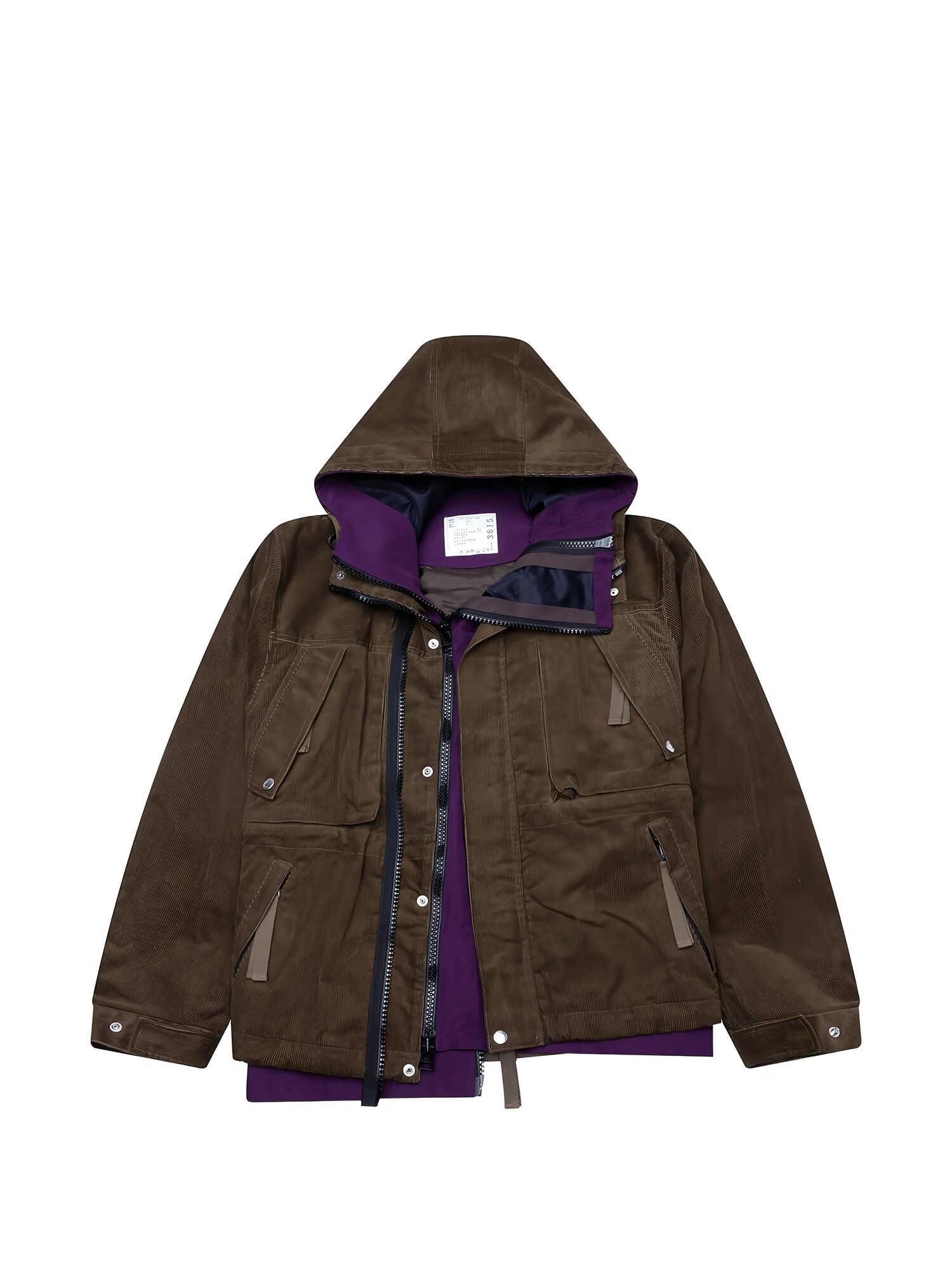Куртка Hooded corduroy jacket