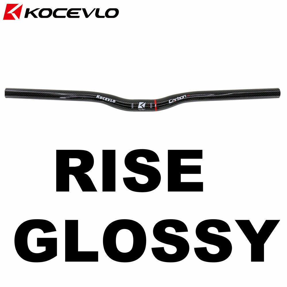 Руль Kocevlo BMX, углеродное волокно, складной, ультралегкий, 25.4x540/580мм