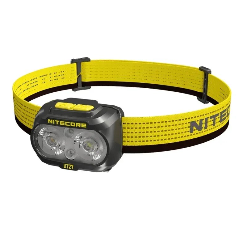 NITECORE UT27 двухлучевой налобный фонарь 800 люмен Желтый, UT27-Yellow
