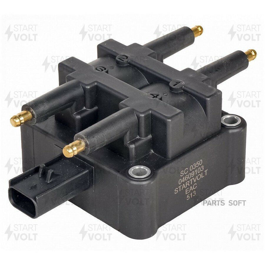 STARTVOLT SC0350 Катушка зажигания для а/м Dodge Caravan (00-) 2.4i (SC 0350)