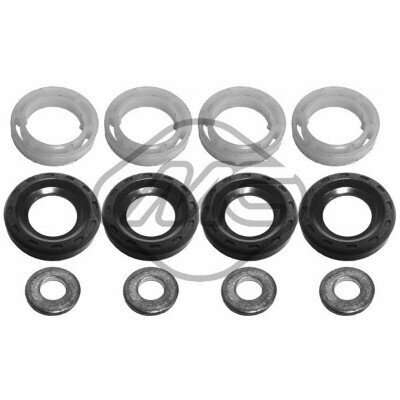 Ремкомплект уплотнений форсунки METALCAUCHO 6582 Psa-Ford 1.6 Hdi, 12 шт