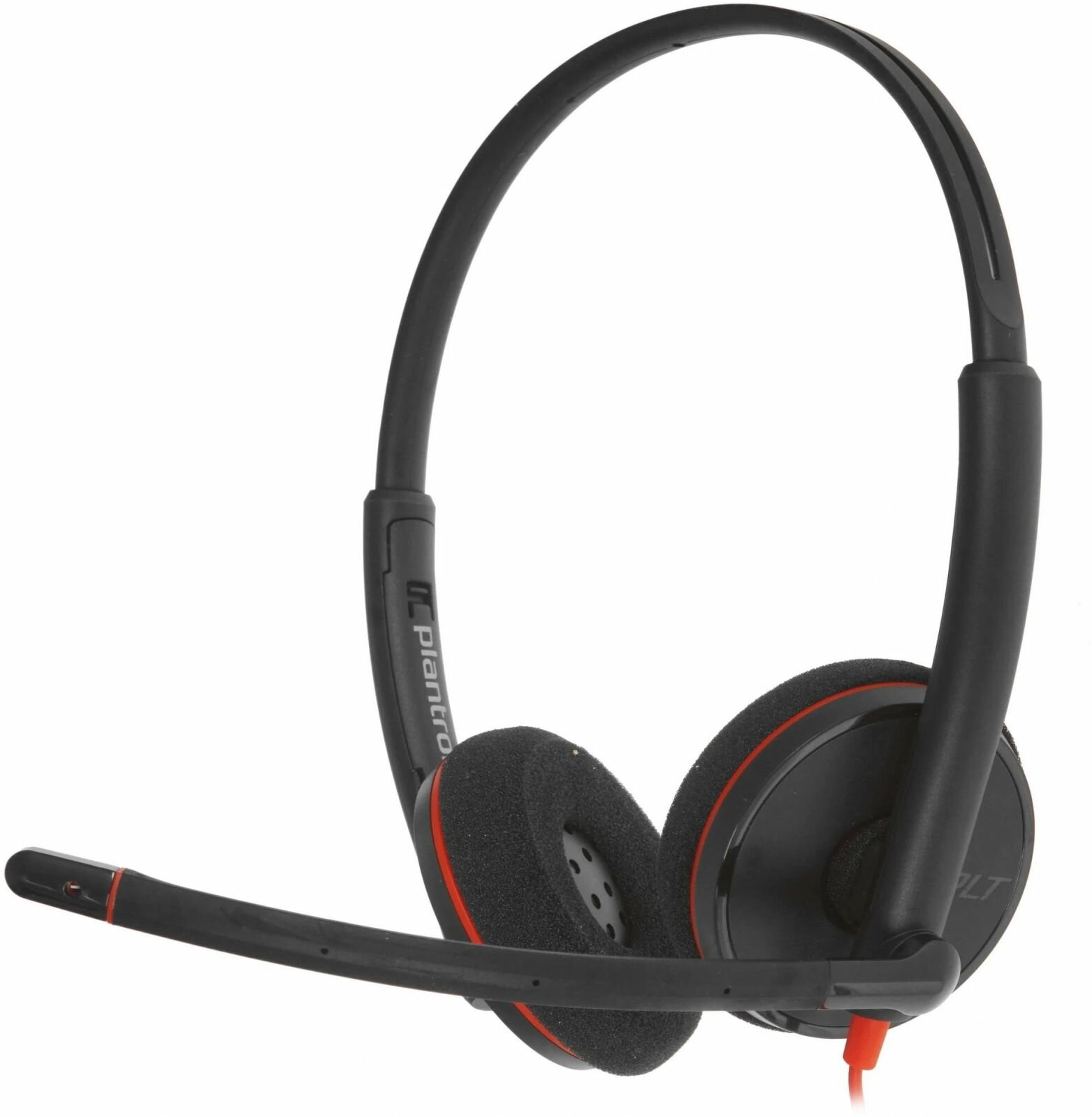 Наушники Poly с микрофоном, черный, накладные, USB, оголовье (8X228A6)