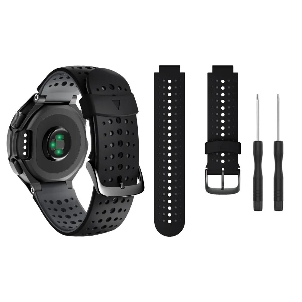 Силиконовый спортивный ремешок для Garmin Forerunner 235 220 230 620 630 735XT