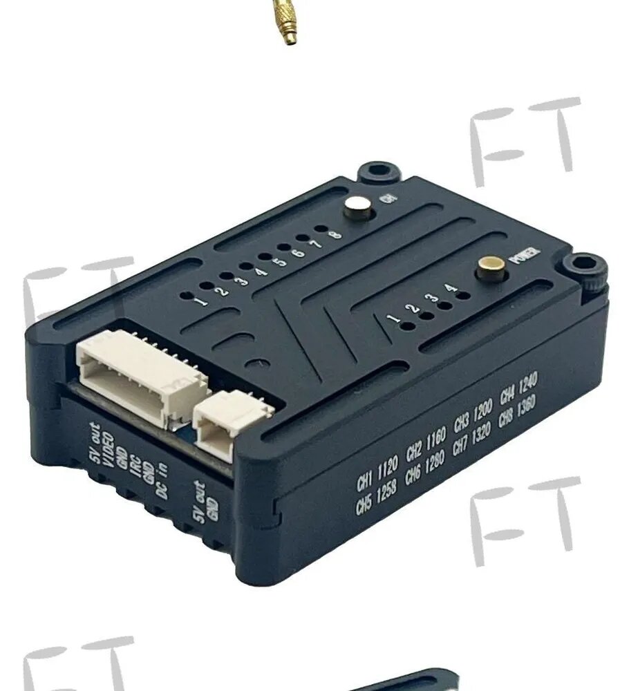 FLYTO VTX-F3 1.2G 1.3G 2W 8CH VTX Радиоактивный аналоговый передатчик