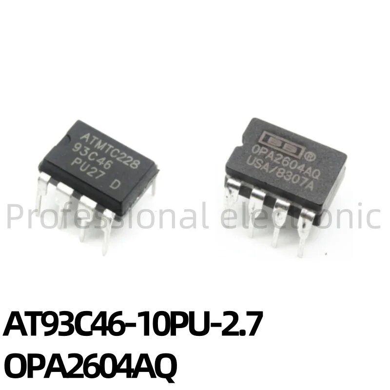 Микросхема AT93C46-10PU-2.7, 1шт