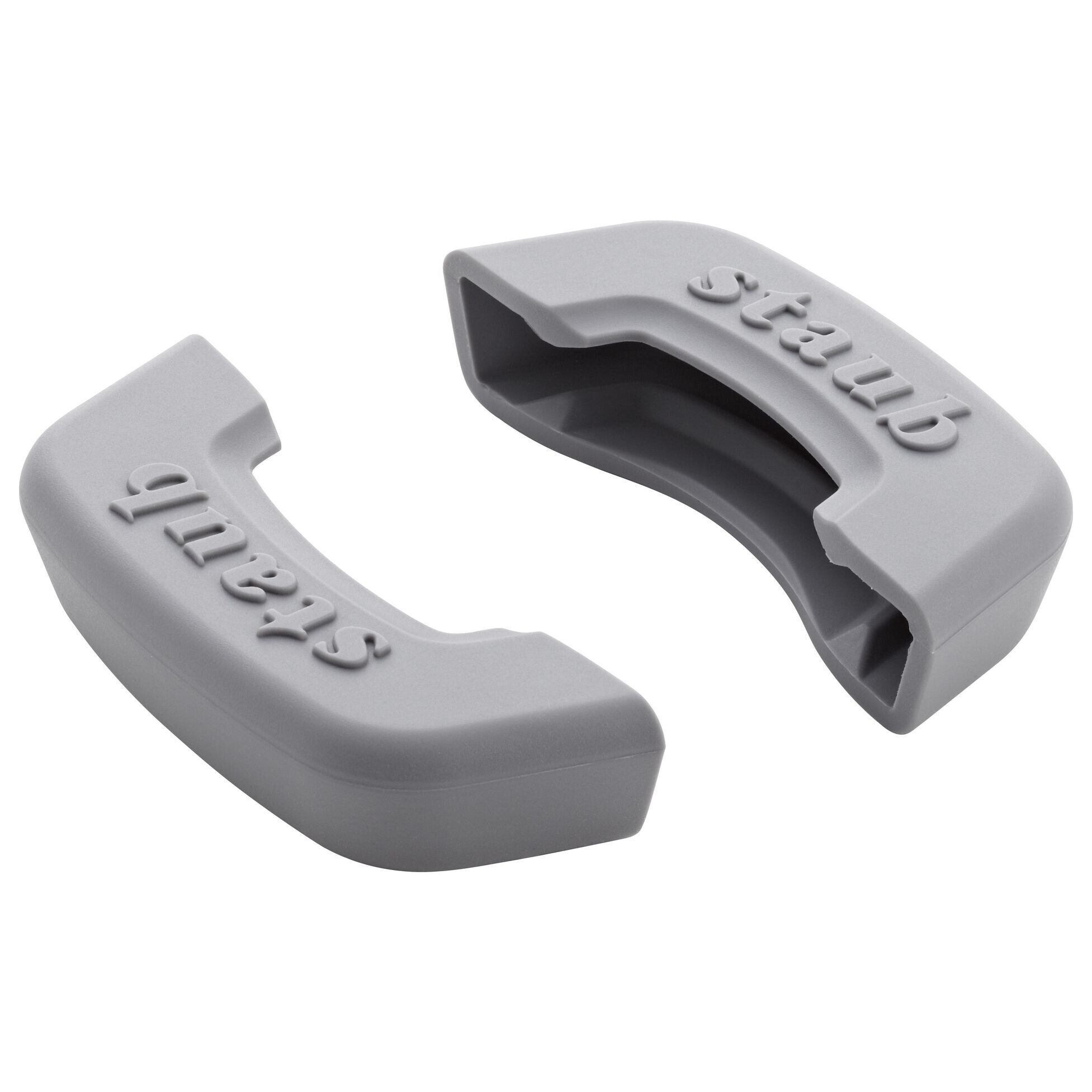 Ручки силиконовые квадратные для кокотов 2 штуки STAUB (40511-362)