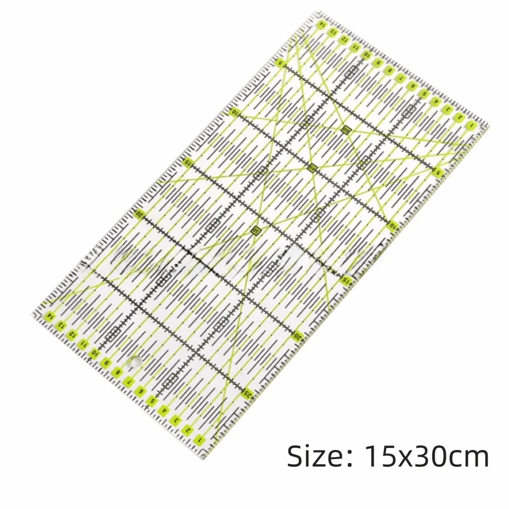 Акриловая линейка для квилтинга 15x30см, Style4