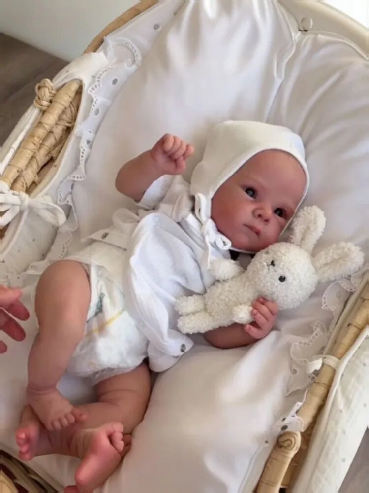 18 дюймов 45 см силиконовая кукла Реборн, тканевое тело, reborn Bettie