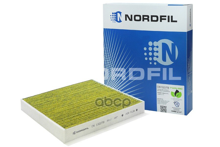 Фильтр салона антибактериальный TWIN BIO LIXIANG L8 L9 NORDFIL арт. cn1322tb