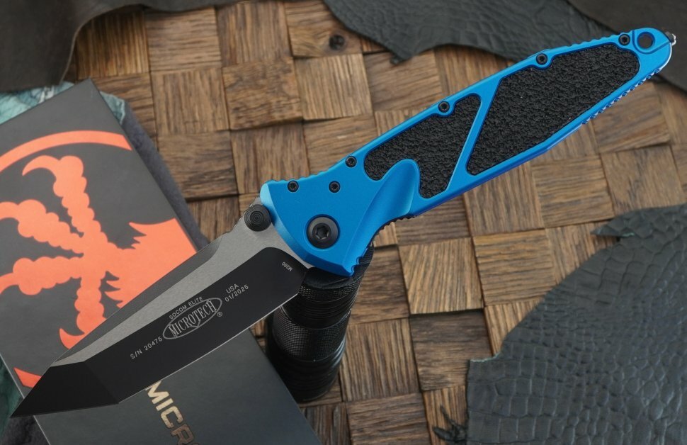 Складной нож Microtech Socom Elite T/E Blue Standard