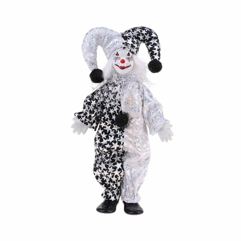 Керамическая кукла-клоун, западный стиль, 8 дюймов (1 шт.)