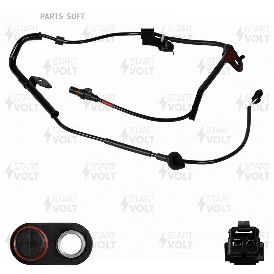 VSABS2708 STARTVOLT Датчик ABS для а/м Chery Tiggo T11 (06-) 4х2 зд. прав. VSABS2708 STARTVOLT VSABS2708 | цена за 1 шт