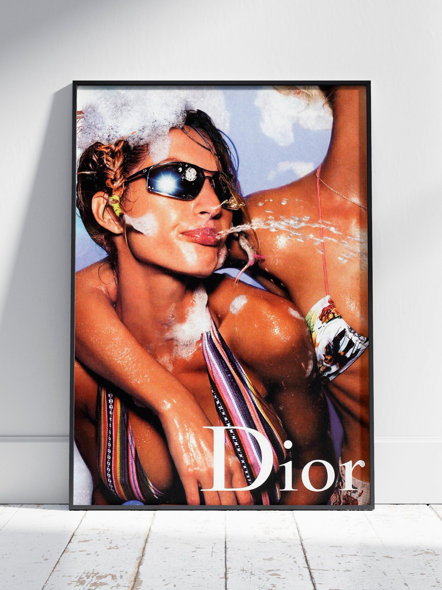 Плакат на стену для интерьера Диор (Dior 19) - Постер по модели, бренду и моде формата A4 (21x30 см)