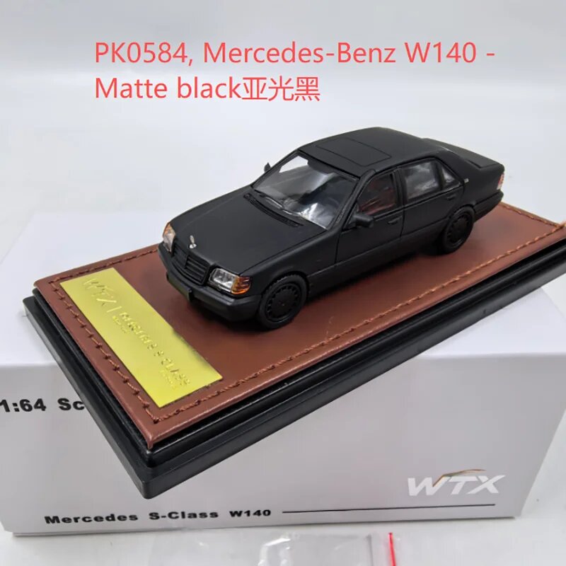 Модель автомобиля WELLY WTX 1:64 W140 600SEL