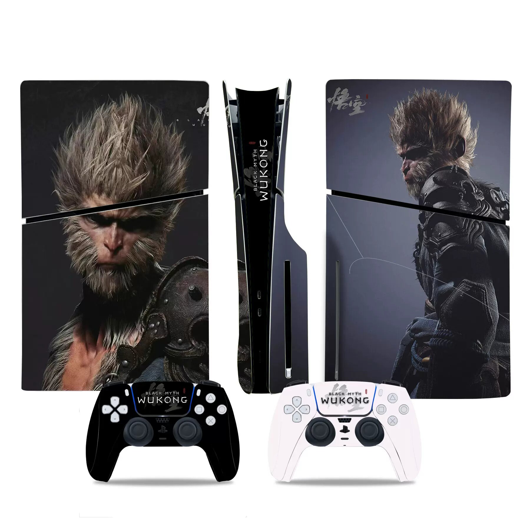 Наклейка Black Myth Wukong для PlayStation 5 Slim Light Weight Disc Drive Model