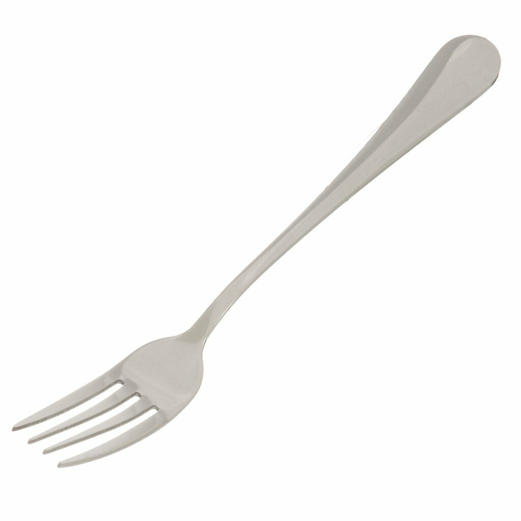 Столовая вилка Regent Inox Linea Olimpo из нержавеющей стали, 20.5 см, серебристая, классический стиль, 93-CU-OL-02
