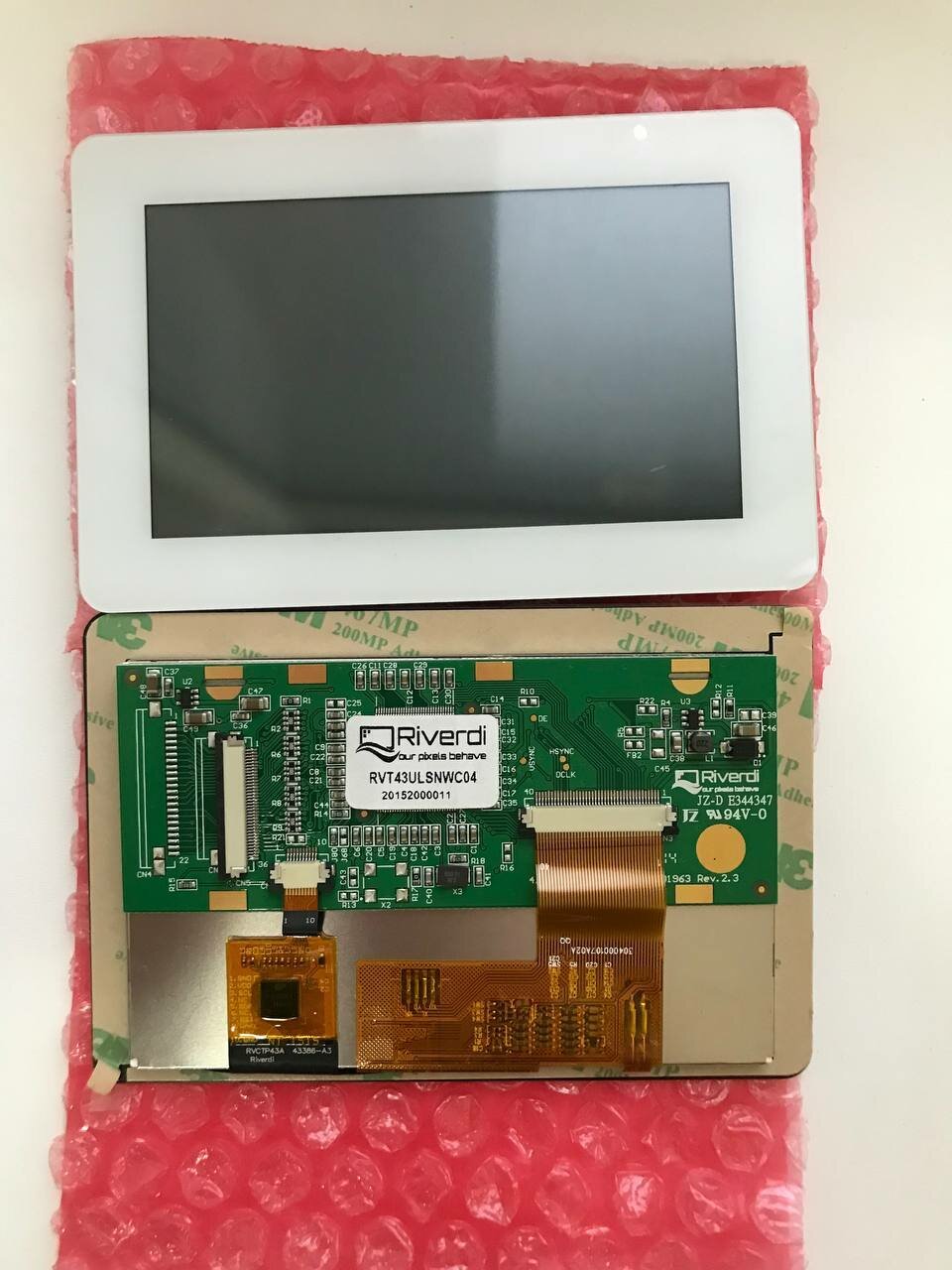 1 шт RVT43ULSNWC04 Дисплей TFT LED Riverdi