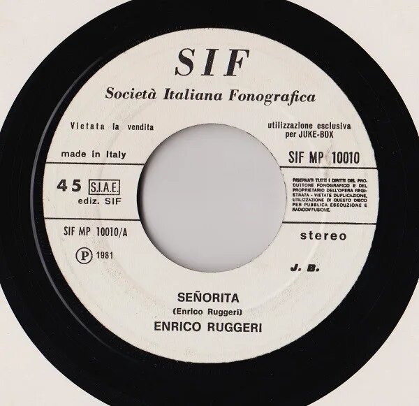 Enrico Ruggeri / Amii Stewart – Senorita / Rocky Woman