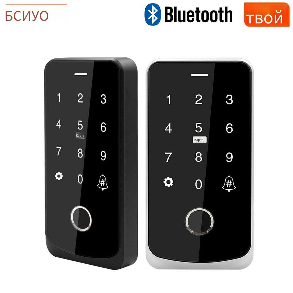 Умный дверной замок Tuya с отпечатком пальца, бесконтактный замок с RFID/NFC/паролем и удаленным управлением через приложение, защита IP65 для дома и офиса