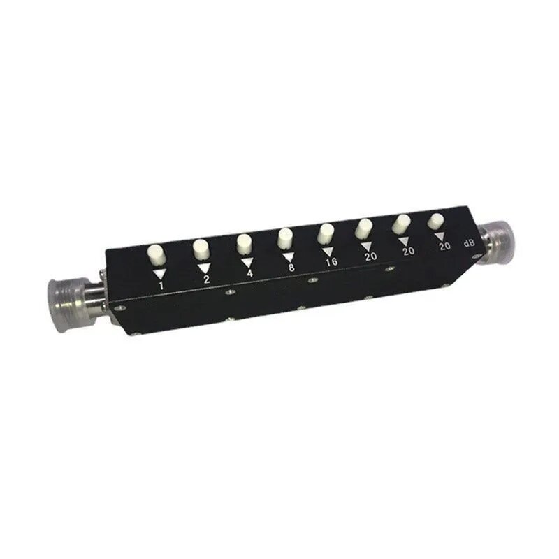 RF POWER Нажмите кнопку ступенчатой переменной клавиши Шаговый аттенюатор RF 5W 3GHz 90DB