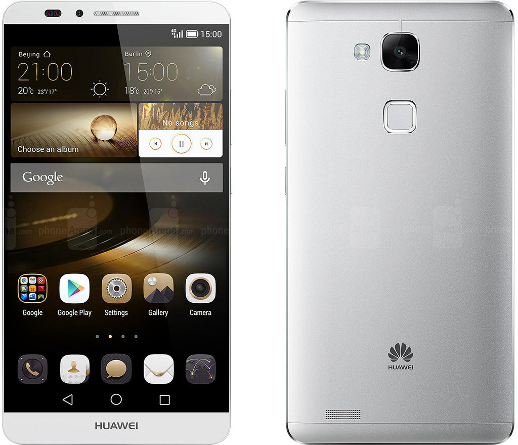 Смартфон HUAWEI Ascend Mate 7, экран 6", 2GB/16 GB, камера 13MP, NFC, 4G, Android 4.4