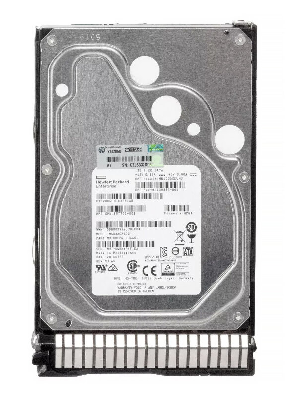 Жесткий диск HP MB1000GDUNU 1Tb SATAIII 3,5" HDD