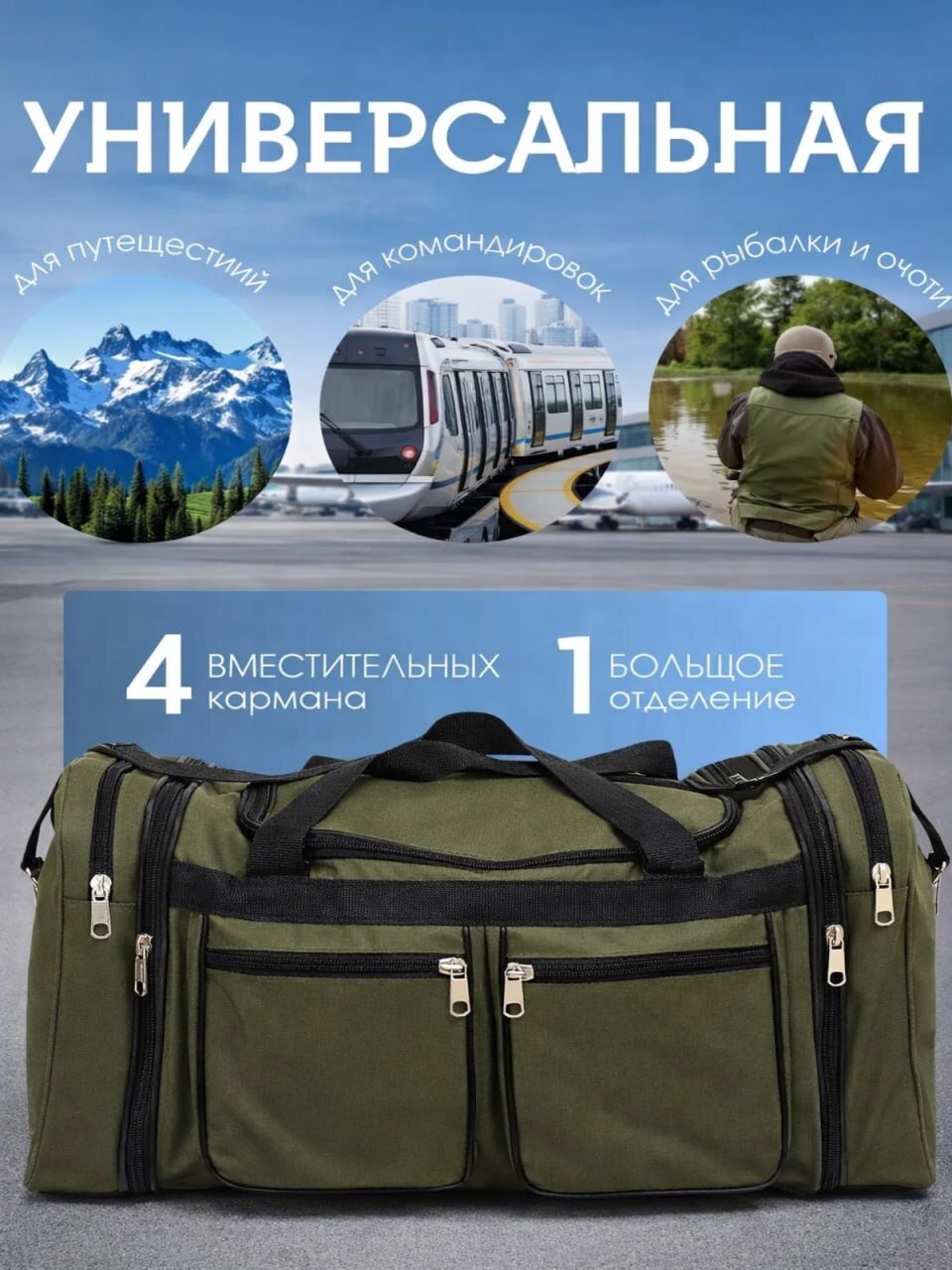 Сумка дорожная 