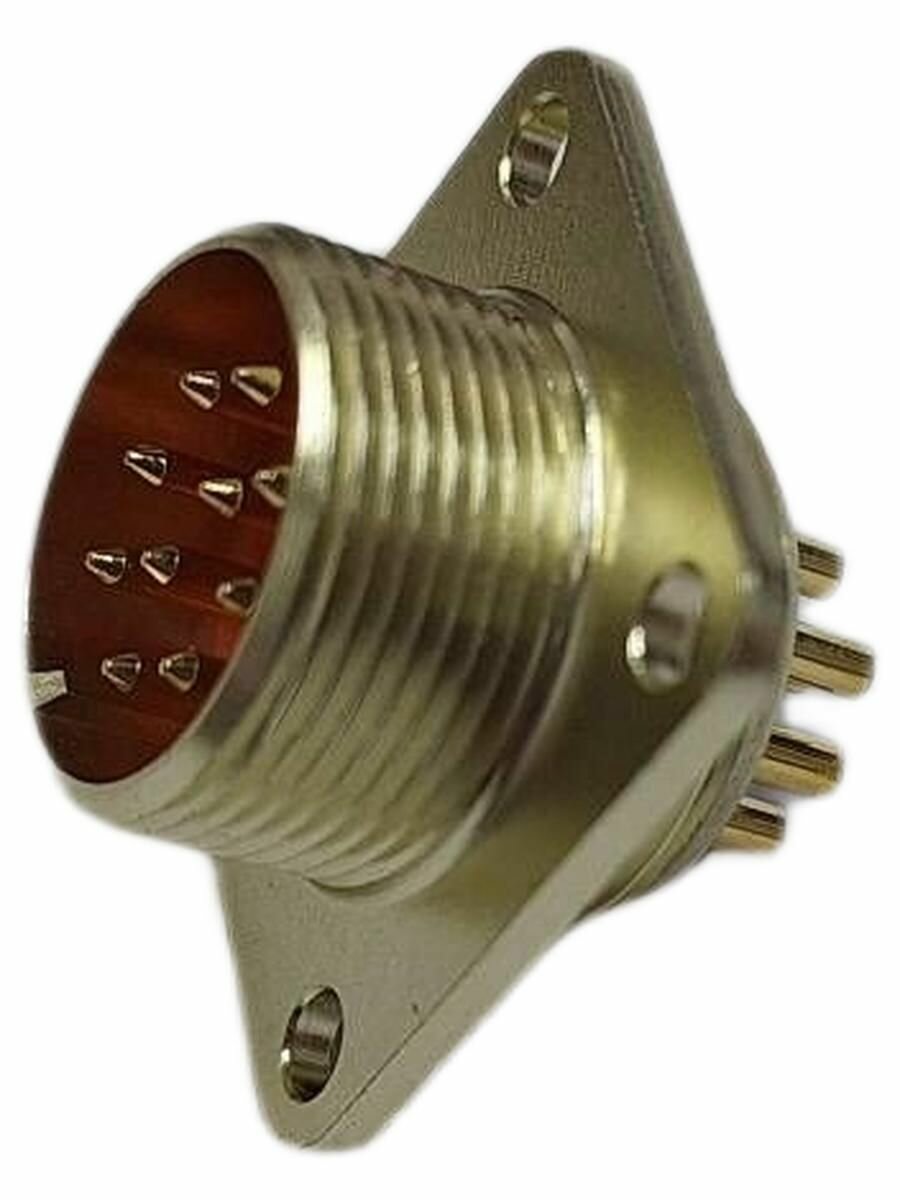 Соединитель на кабель, вилка, 10pin , импорт (аналог РС10ТВ), 1шт
