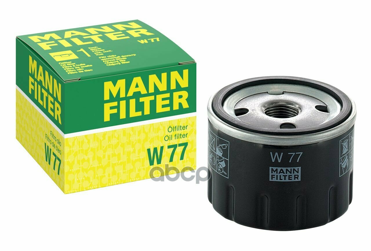 Масляный фильтр MANN-FILTER арт. W77