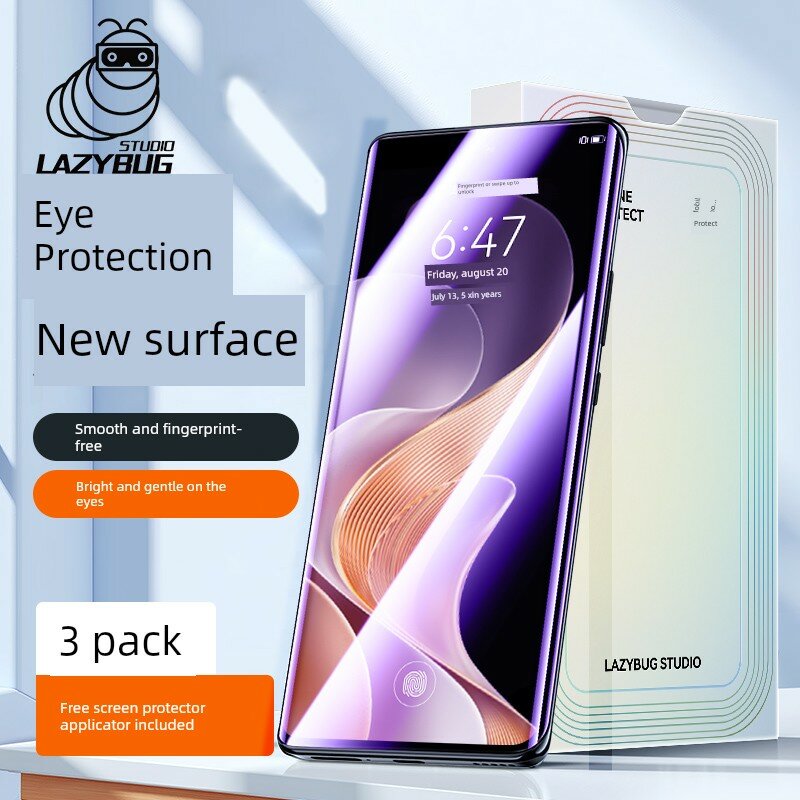 Vivo S19 Pro German Imported Blue Light Filter Privacy Screen Protector 3-Pack
