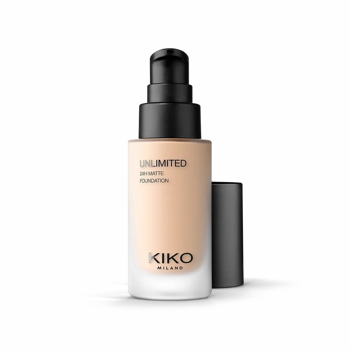 KIKO MILANO Стойкая матирующая жидкая тональная основа, сохраняющая макияж до 24 часов unlimited 24h matte foundation 30мл оттенок 2.5 WG Warm Gold