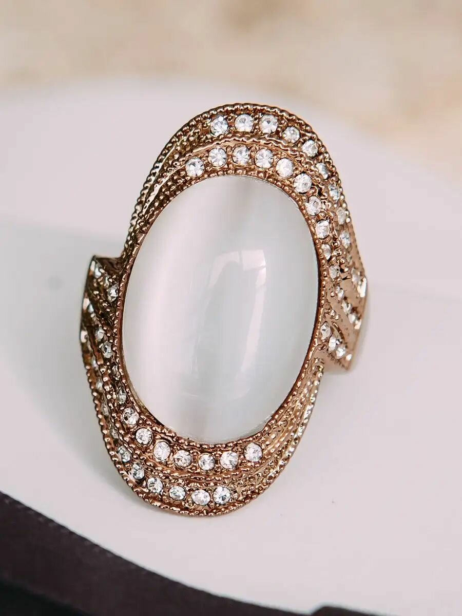 Печатка, опал синтетический, кристалл