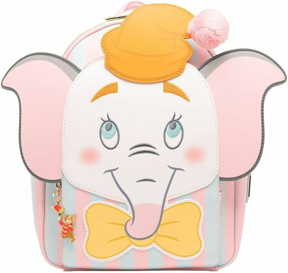 Сумка рюкзак слоненок Дамбо из мультика Дисней Clown Dumbo Loungefly