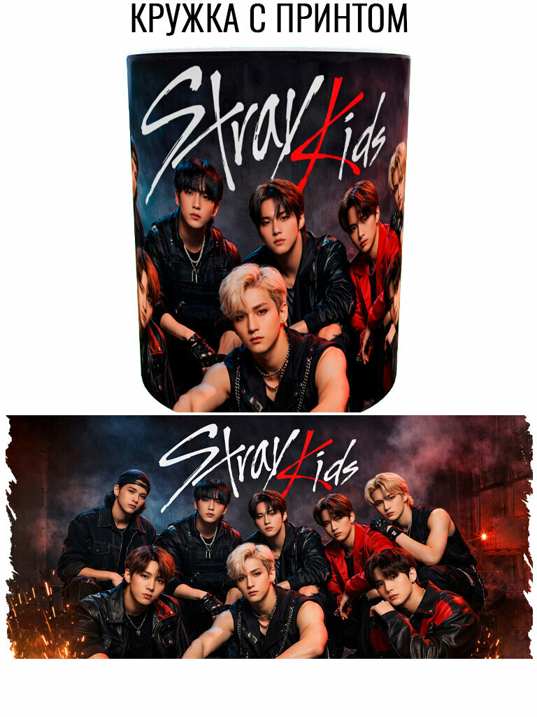 Кружка Stray Kids, Стрей Кидс (2)
