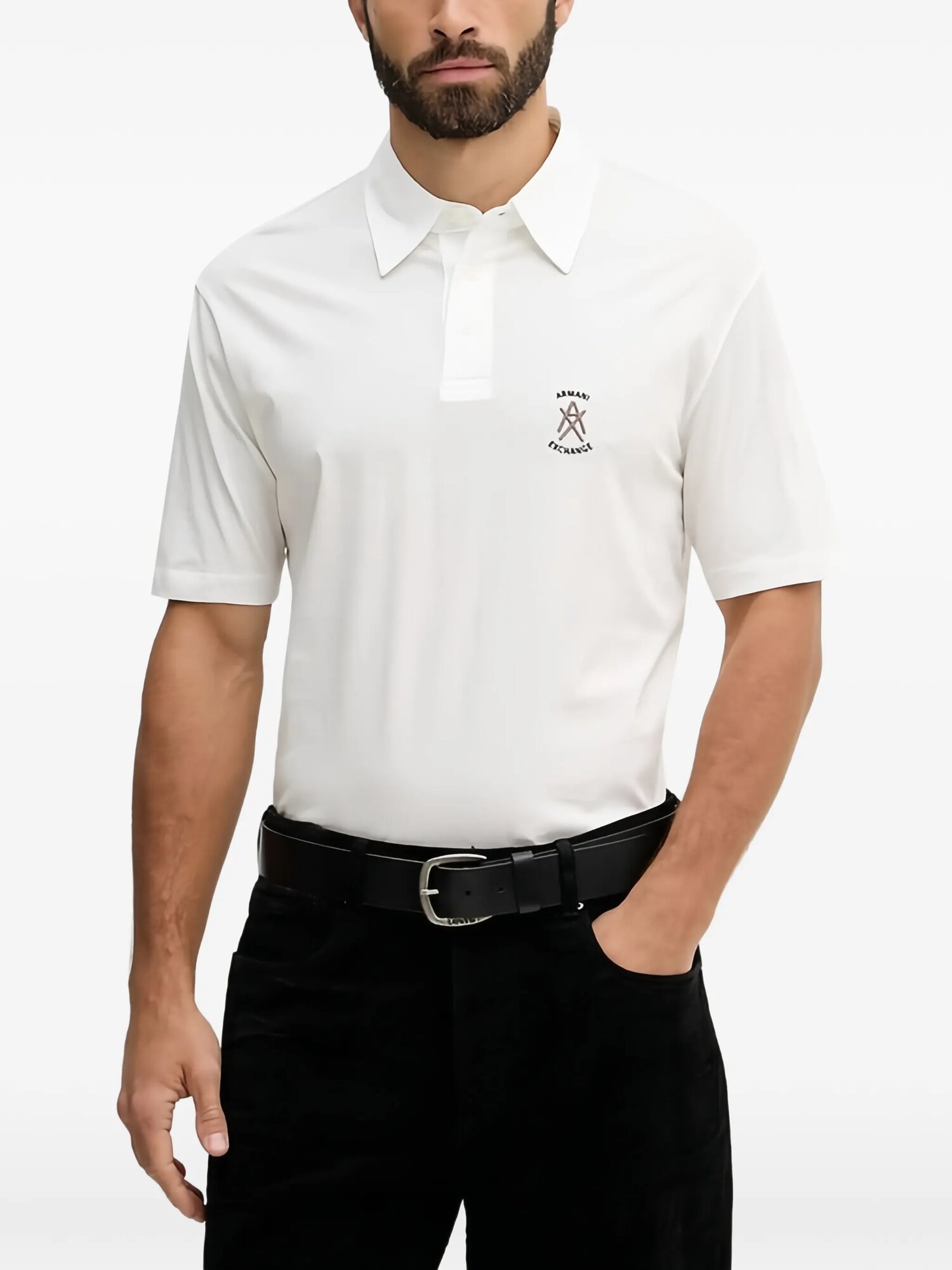 Рубашка Armani Exchange, размер 2XL, white