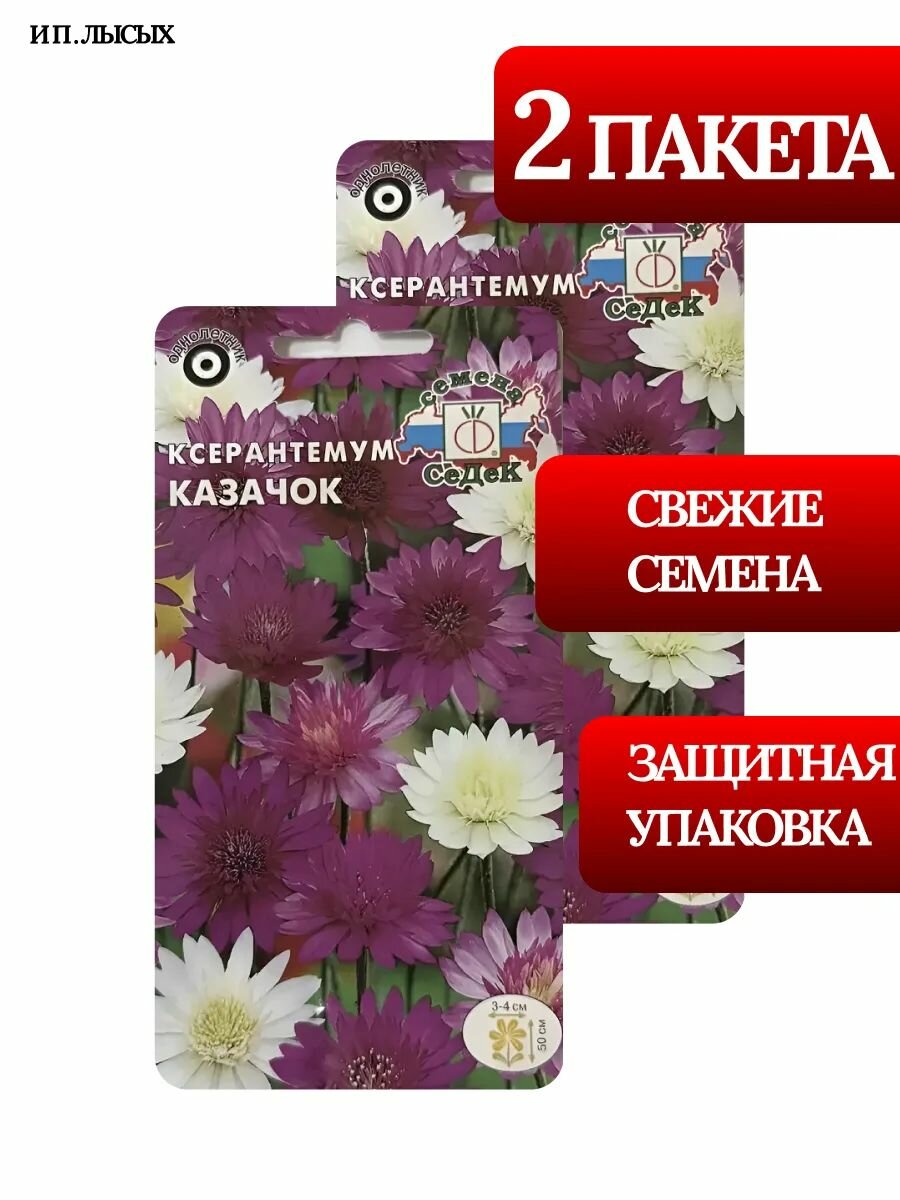 Семена Ксерантемум "Казачок"