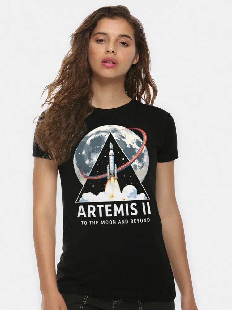 Футболка НАСА Артемида II / Artemis II NASA
