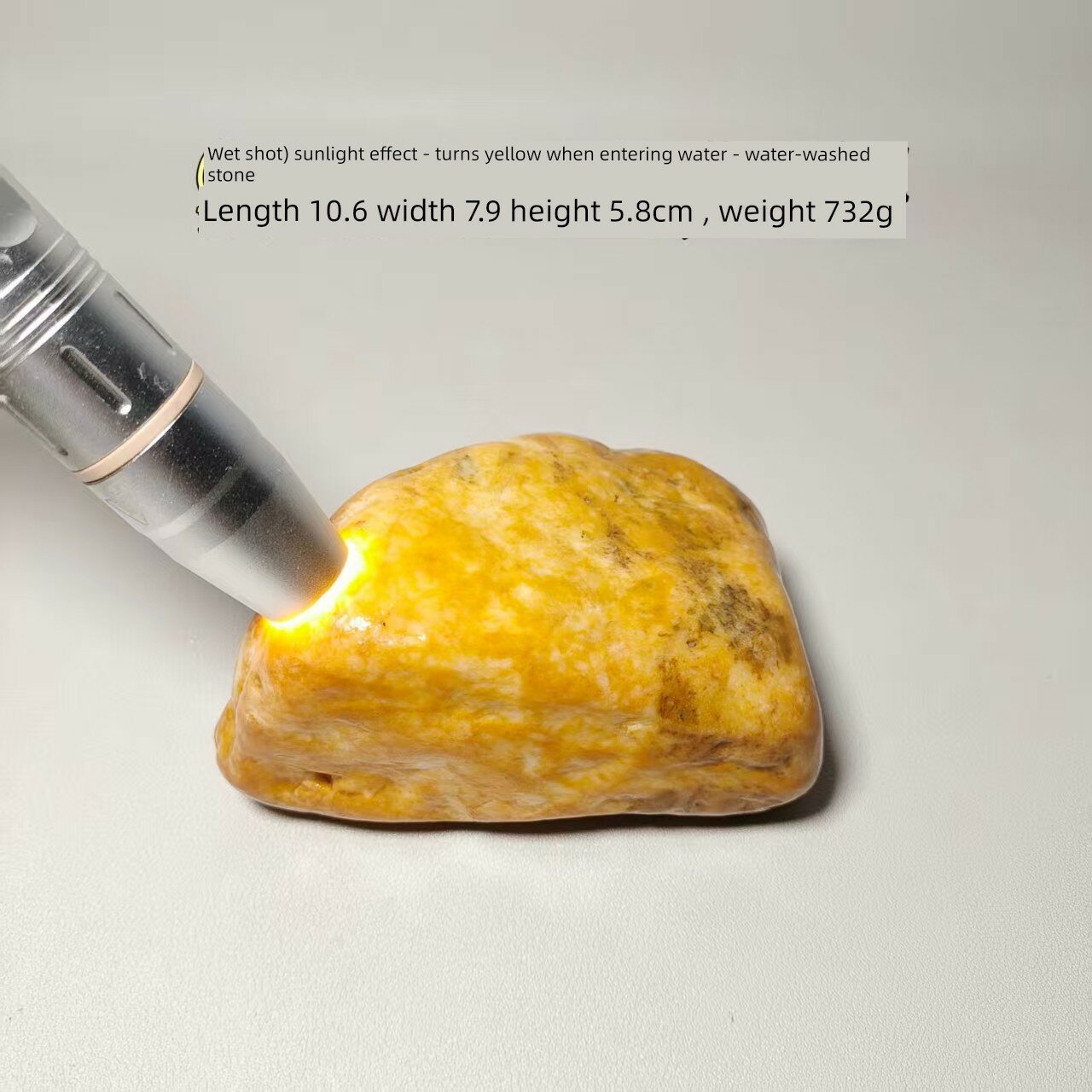 Инструмент для ухода за черепахами: натуральный желтый восковой камень, обработанный водой, платформа для выгула