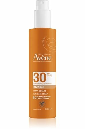 Средство солнцезащитное Avene Sun Sensitive Spray Invisible, спреи, spf 30, 200 мл
