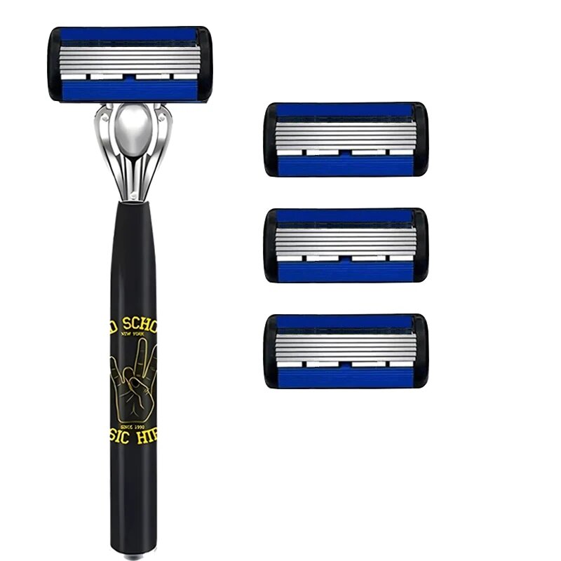 Бритва из нержавеющей стали с 18 лезвиями 1Shaver 3Blades