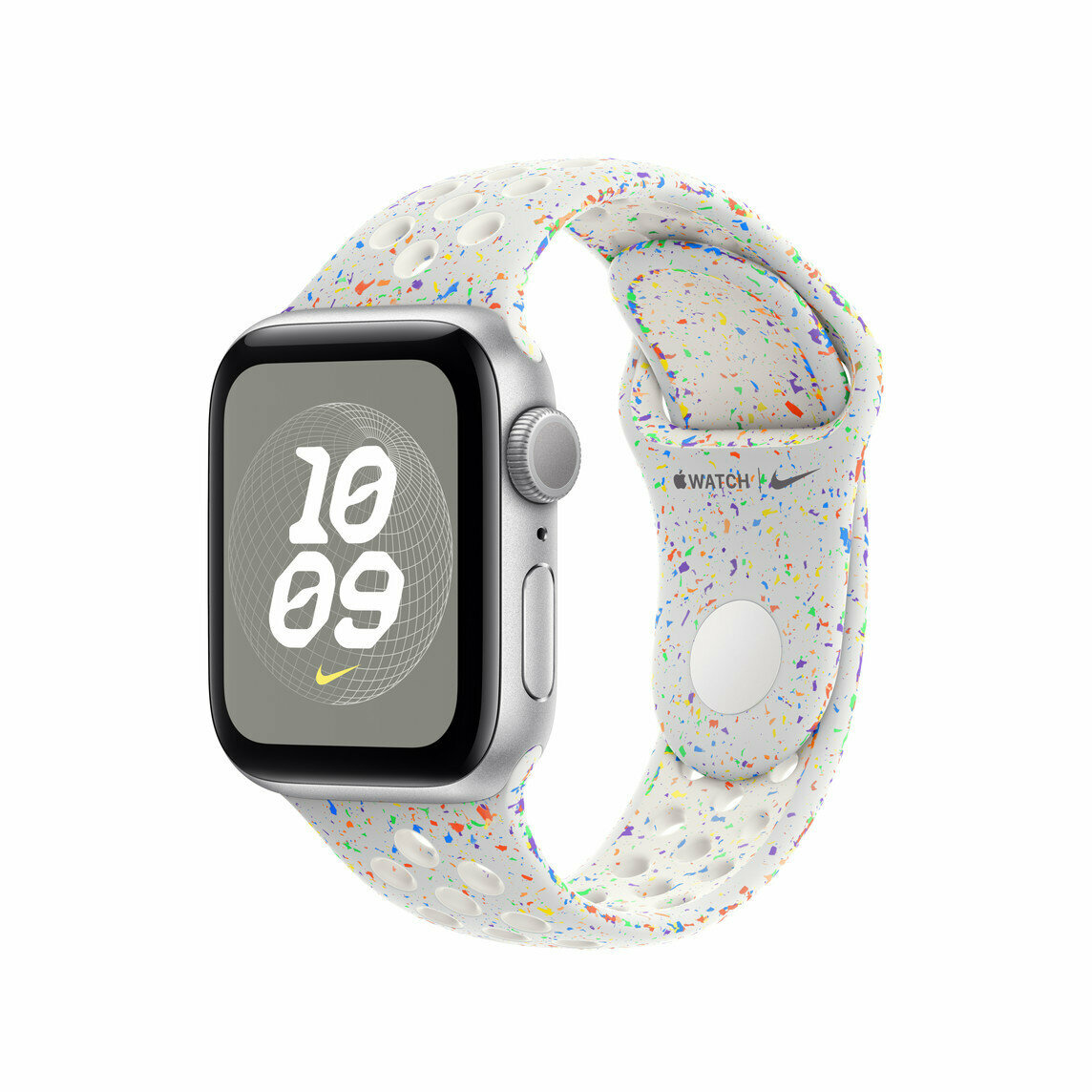 Ремешок для Apple Watch 40mm Pure Platinum Nike Sport Band - M/L