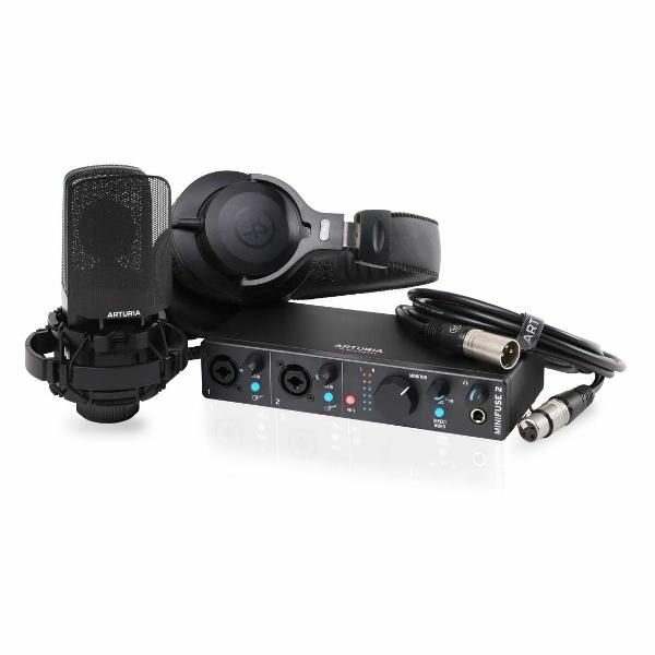 Звуковая карта Arturia MiniFuse Recording Pack Black