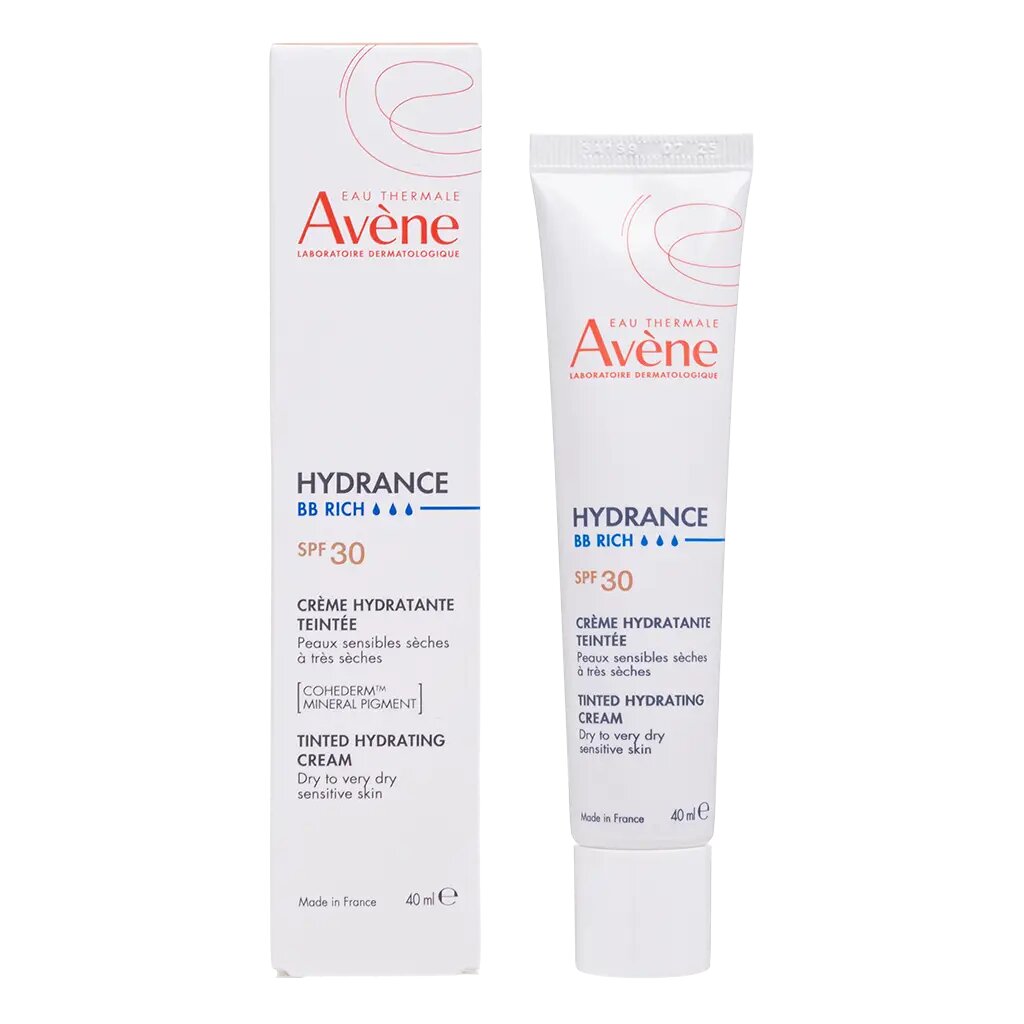 Avene Hydrance BB-Riche Увлажняющий крем с тонирующим эффектом SРF30 40 мл 1 шт