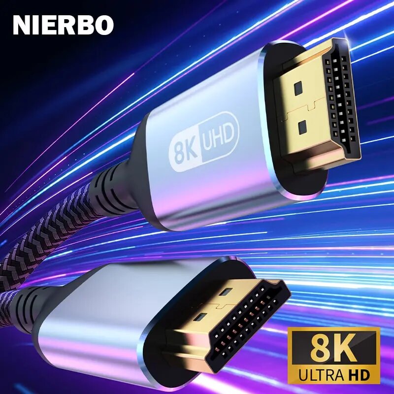 HDMI кабель NIERBO 8K 48 Гбит/с 2m
