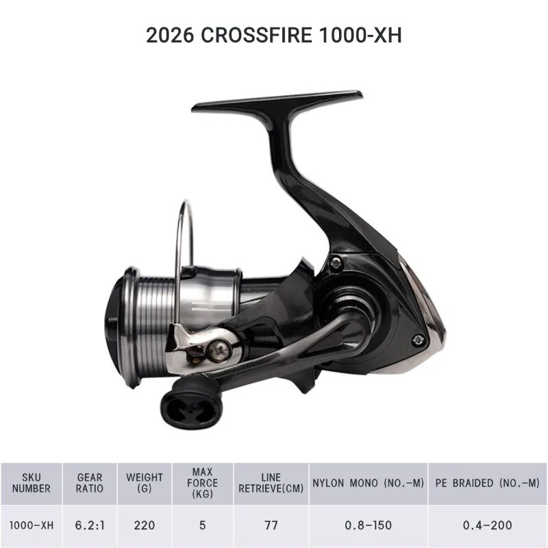 DAIWA CROSSFIRE 1000-XH LT Спиннинговая катушка