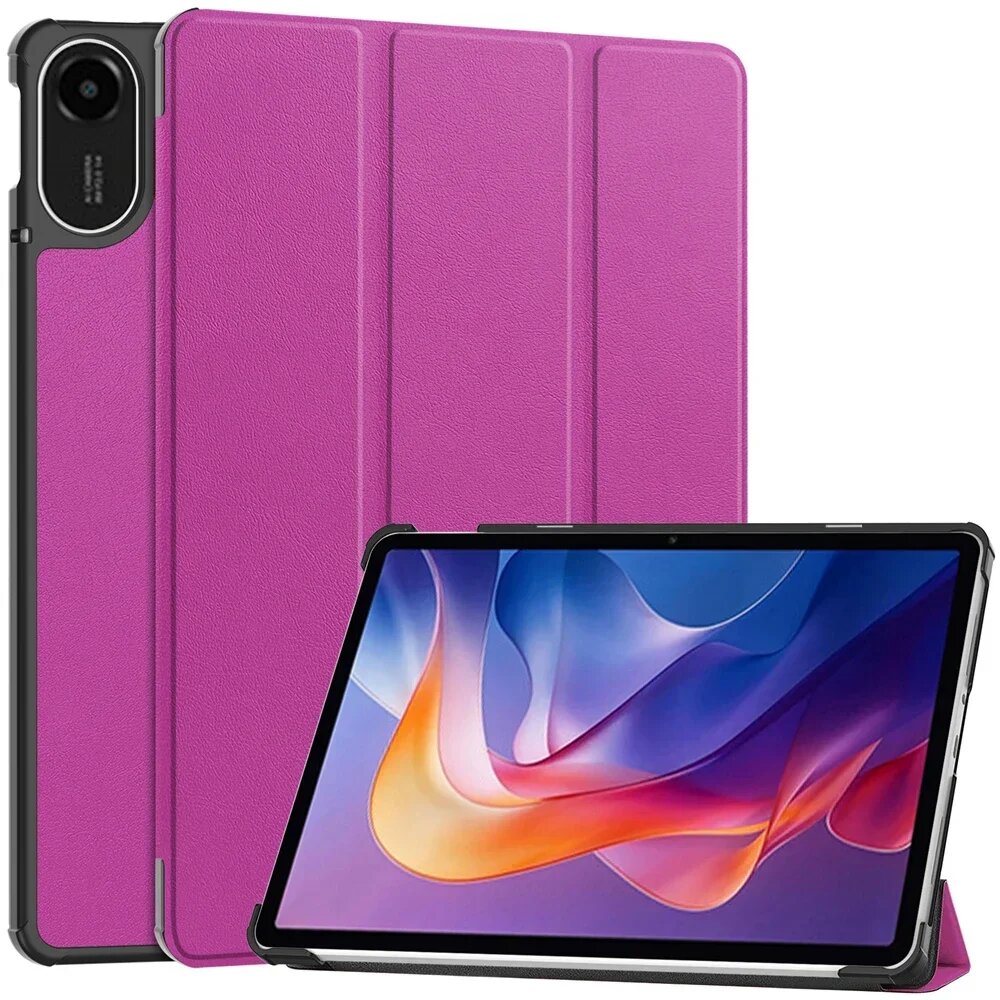Чехол для Xiaomi Redmi Pad 2023 Purple из искусственной кожи