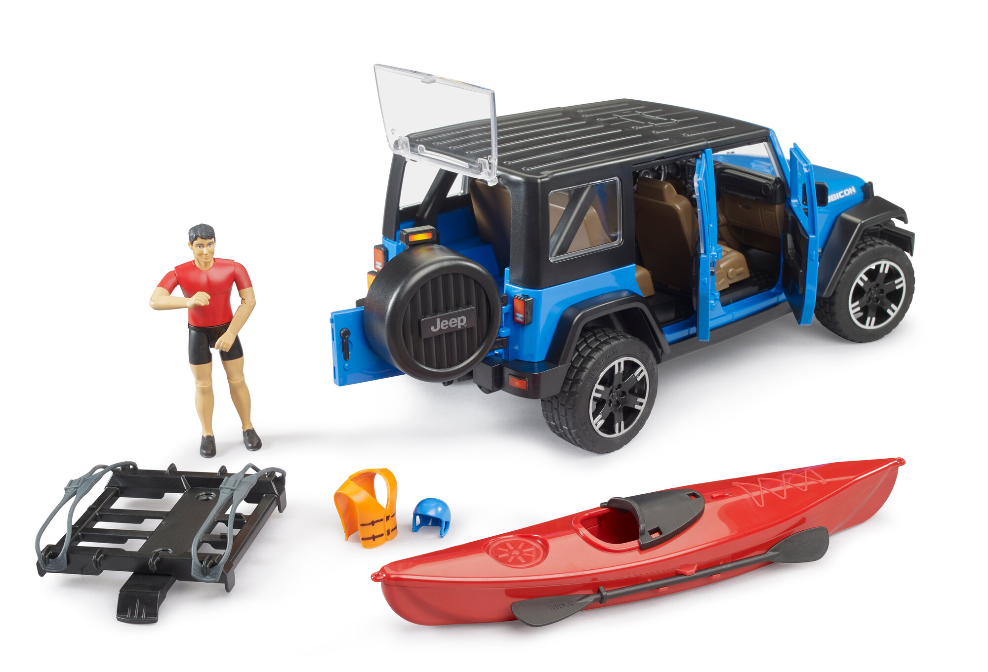 Внедорожник Bruder Jeep Wrangler Unlimited Rubicon