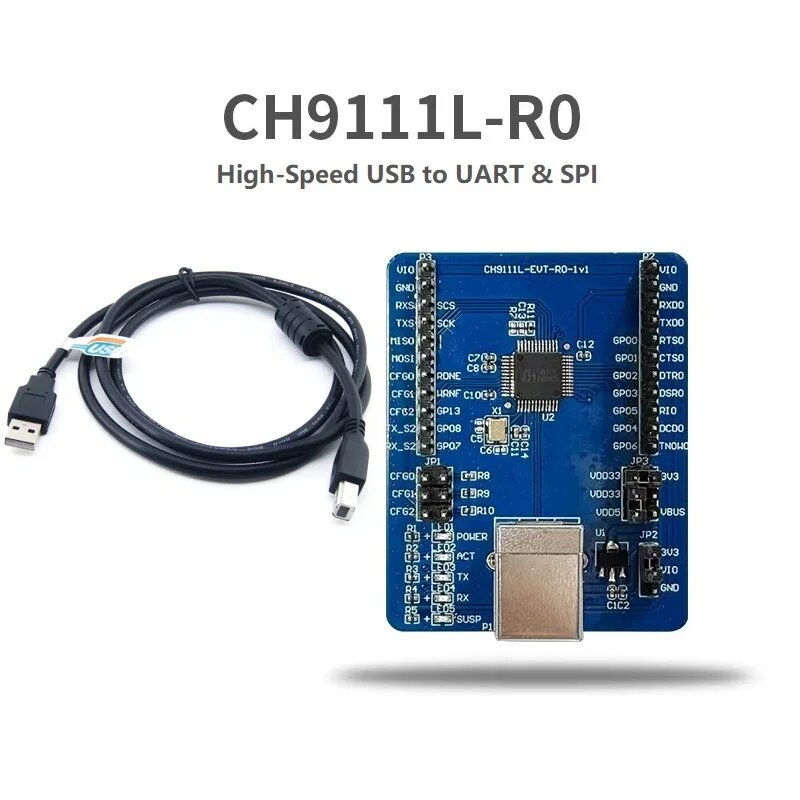 Разработка CH9111 адаптер USB 2.0 к последовательному порту UART/SPI