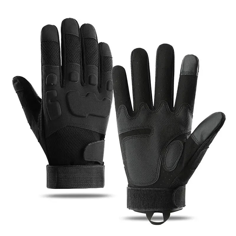Черные тактические перчатки RacewoRK Origin XL