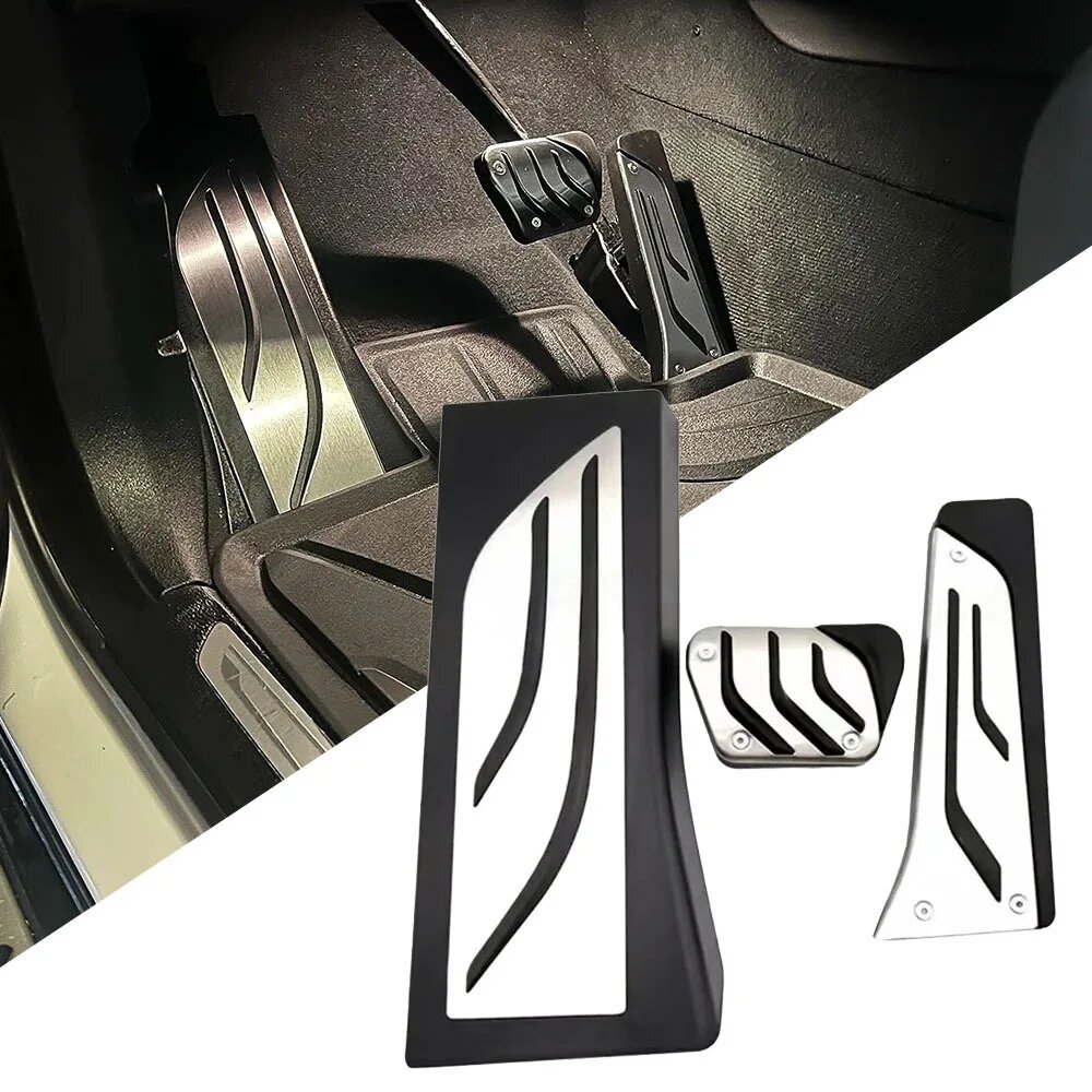 Комплект Из 3 Резиновых Накладок На Педали (газ, Тормоз) Для BMW X5 G05 F95 IX5 M50d IX I20 2019-2025